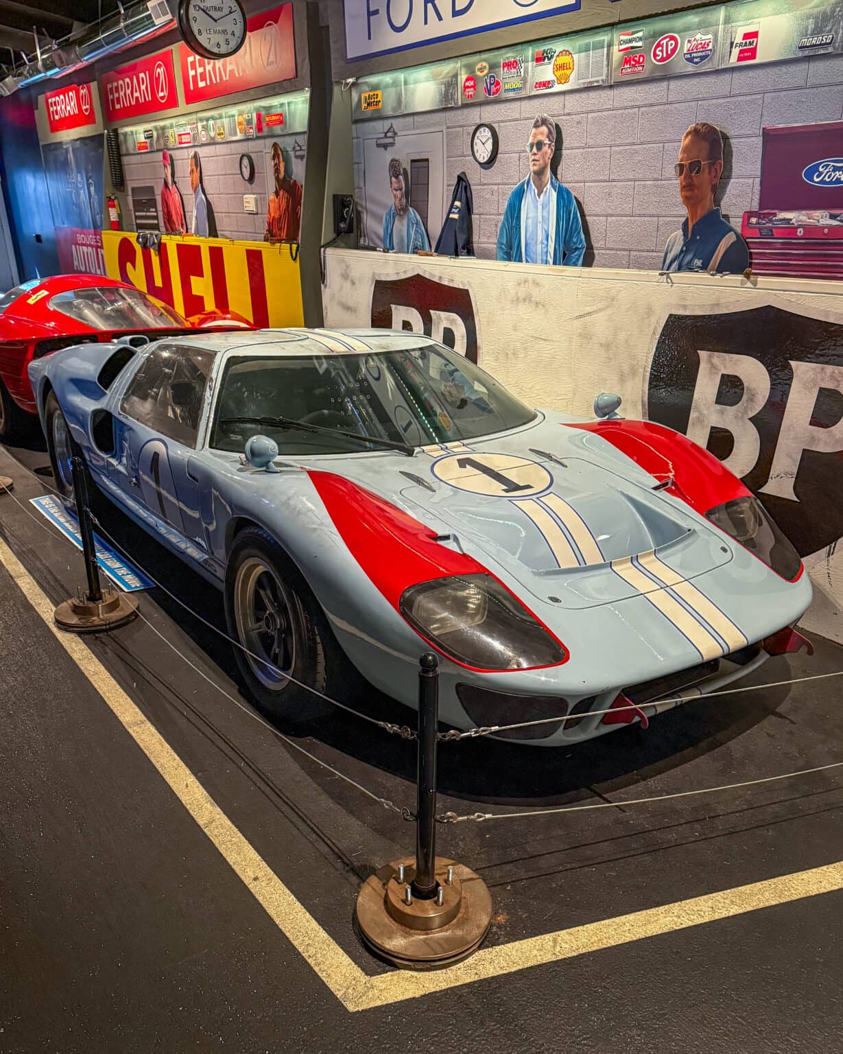 Ford v Ferrari Exhibit at Volo Museum | Screen-Used Movie Cars